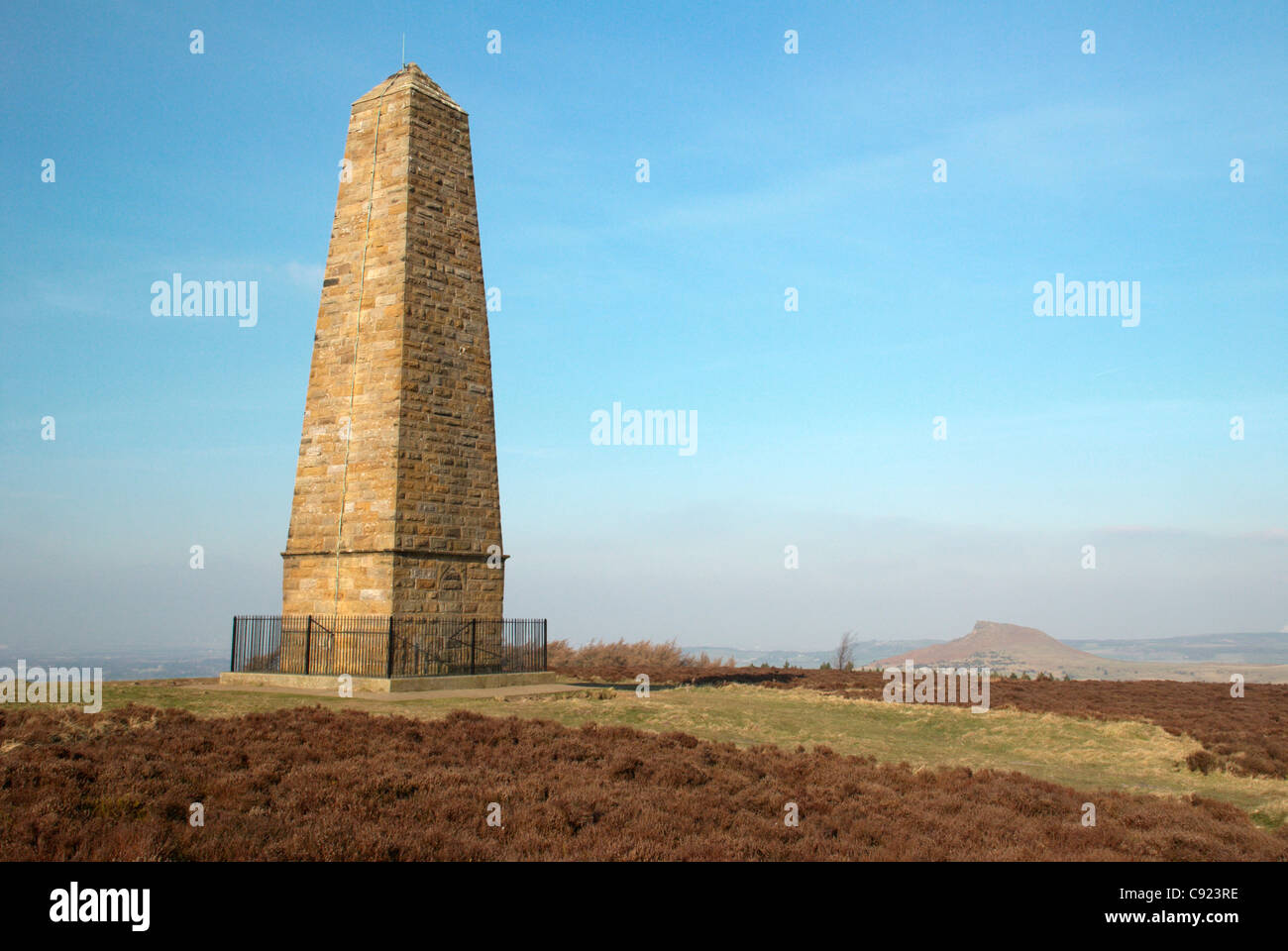 Captain cooks monument easby moor hi-res stock photography and images ...