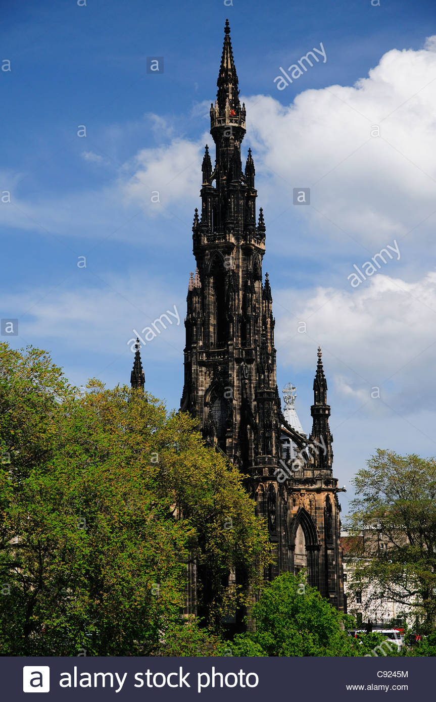 Victorian Gothic Monument Stock Photos & Victorian Gothic Monument ...