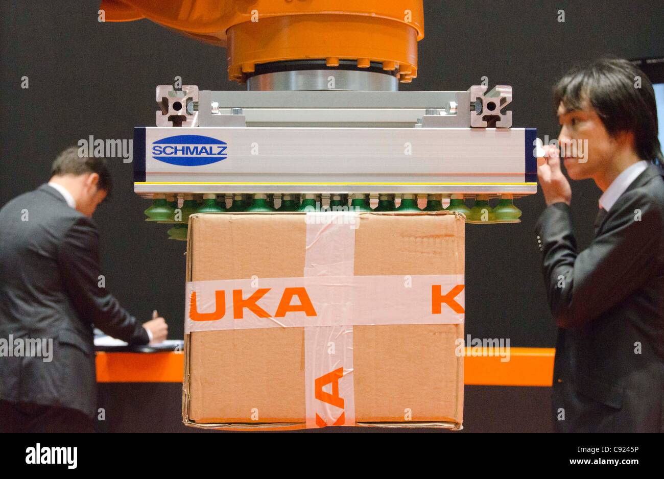 November 9th, 2011 : Tokyo, Japan â A newly invented robot performs ...