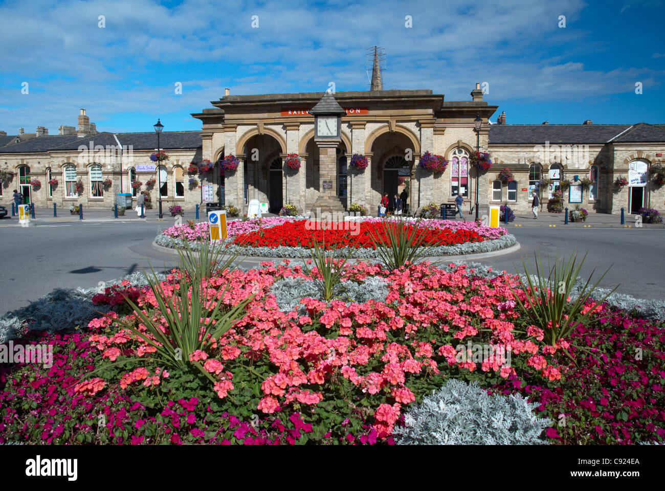 UK, North Yorkshire, Saltburn Railway Station Stock Photo - Alamy