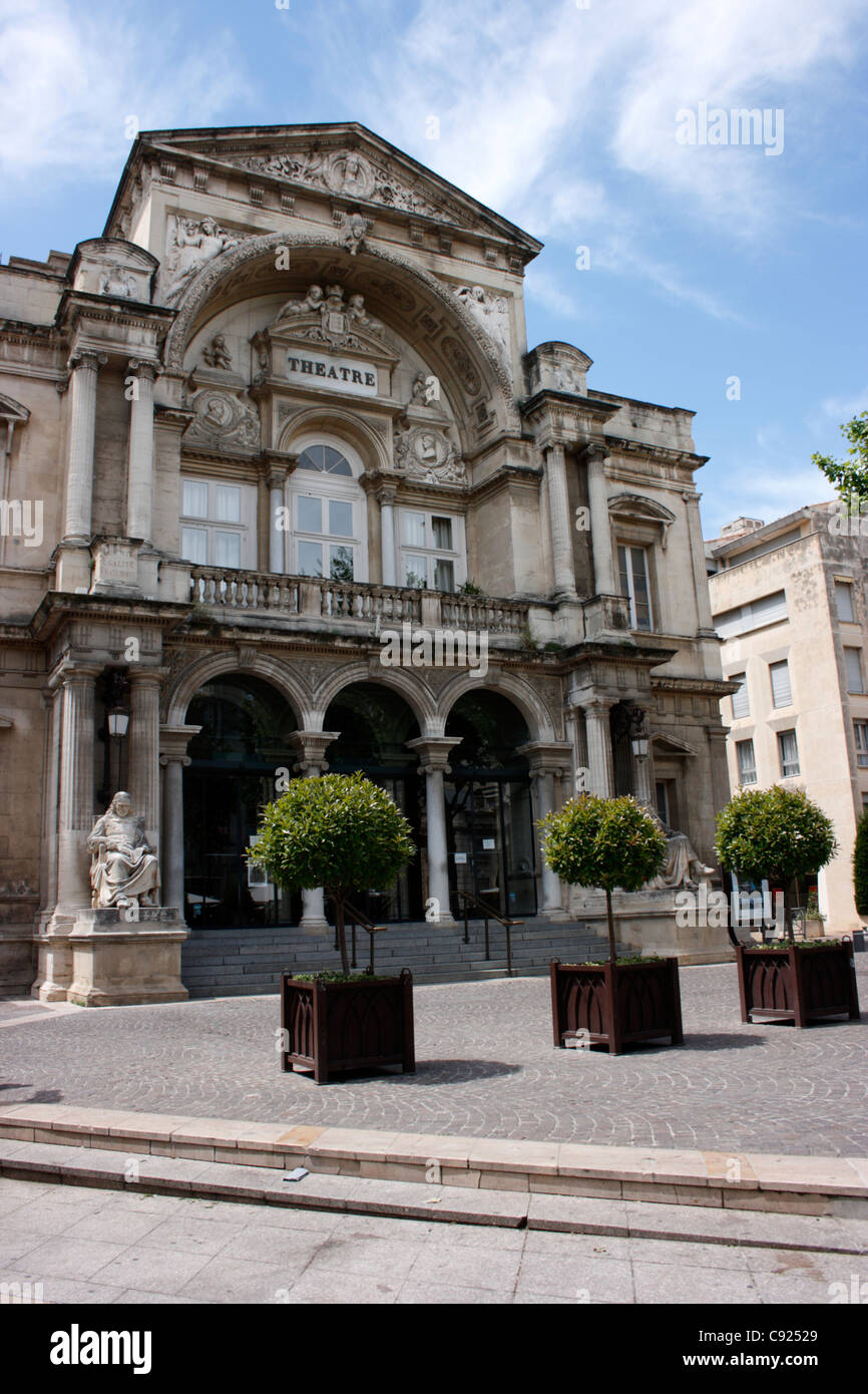 Avignon is a cultural capital of France and the Opera house was built ...