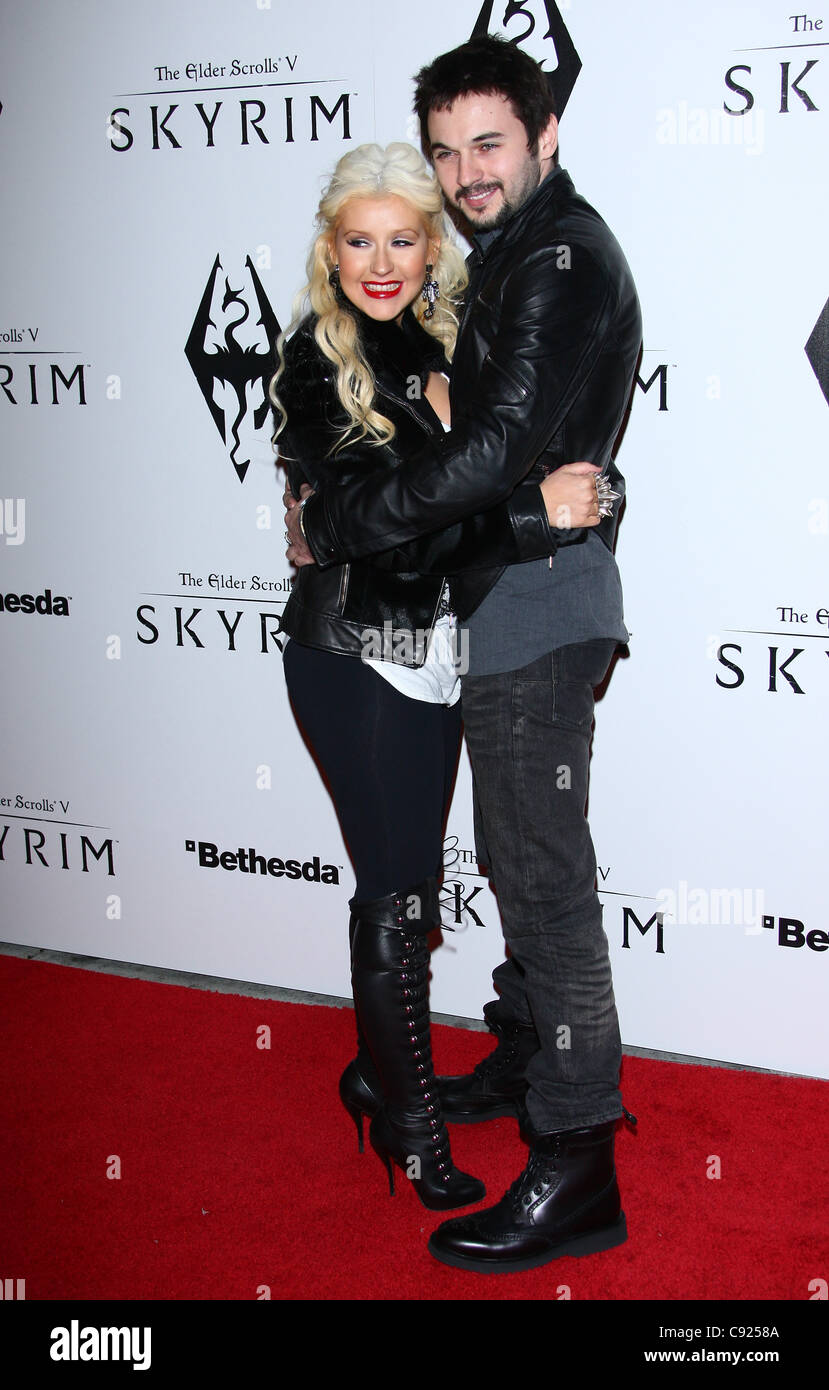 Christina aguilera and matthew rutler hi-res stock photography and ...
