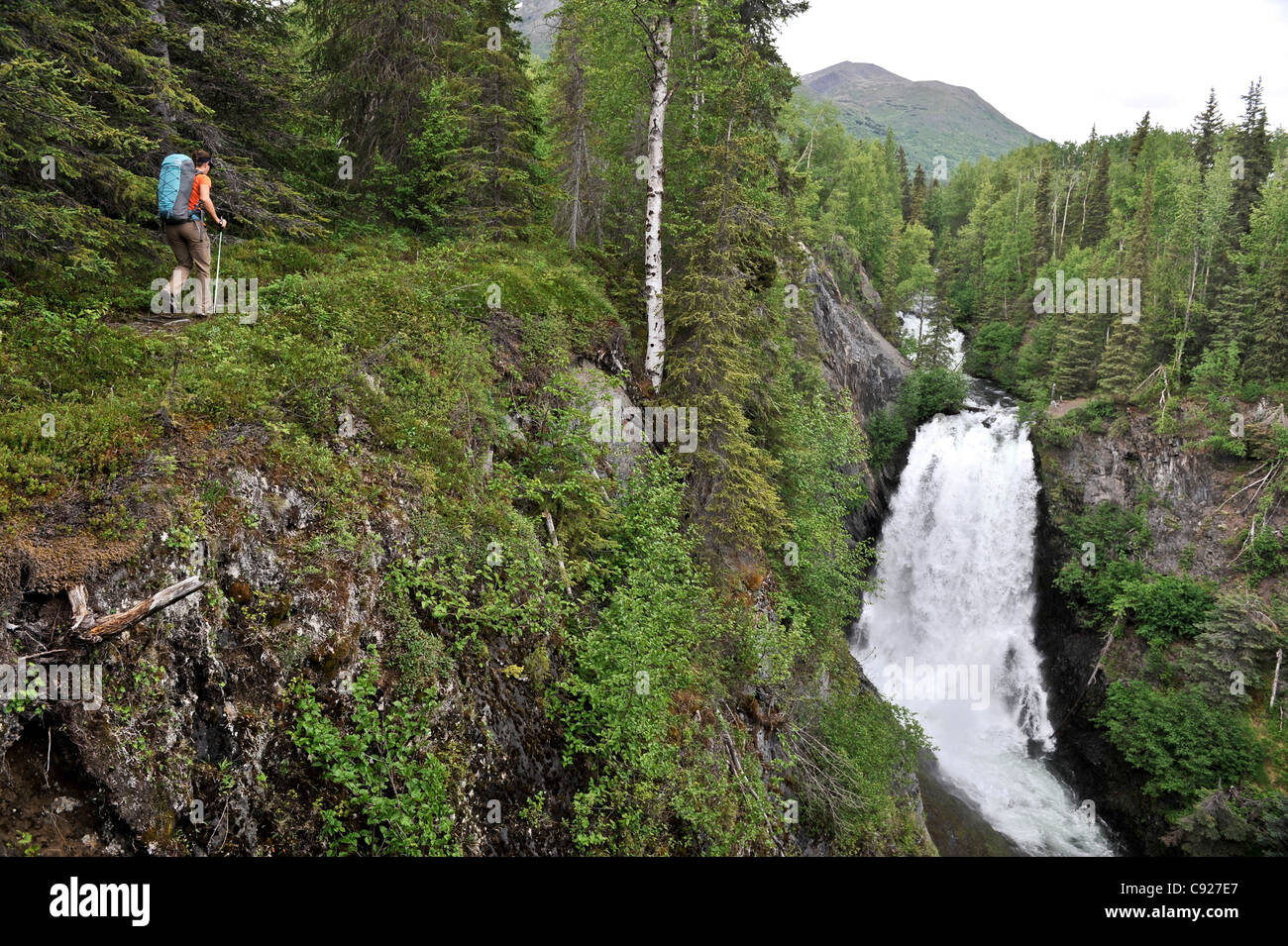 Resurrection pass trail kenai peninsula hi-res stock photography and ...