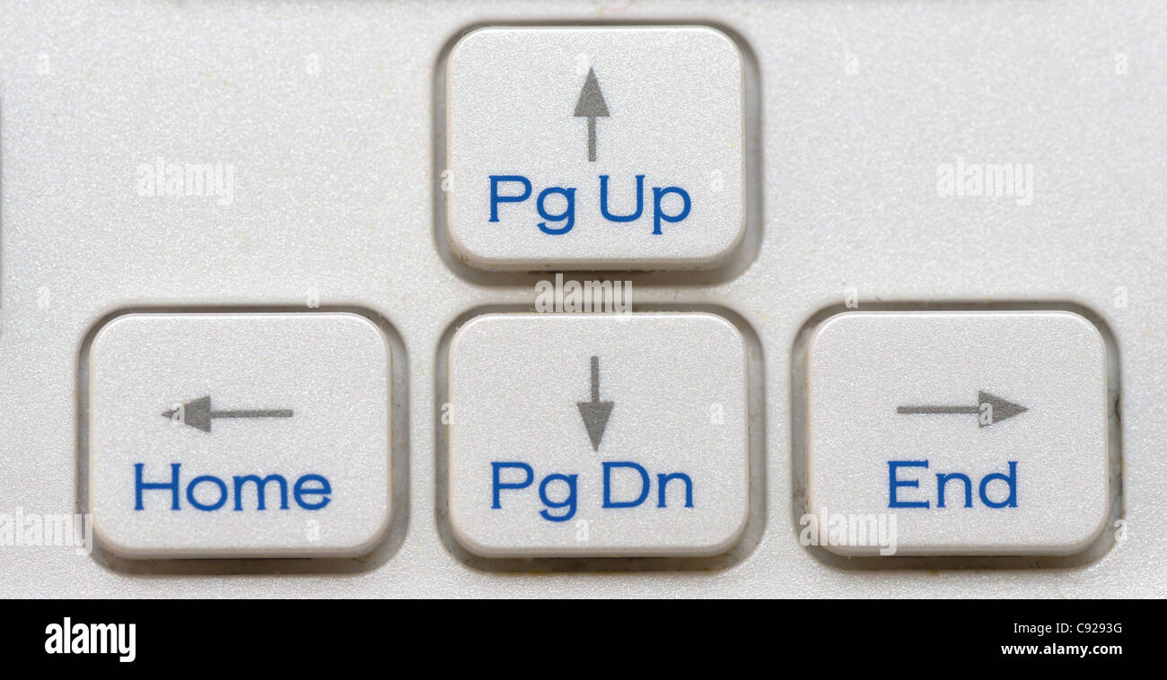 The four keyboard arrow keys Stock Photo - Alamy