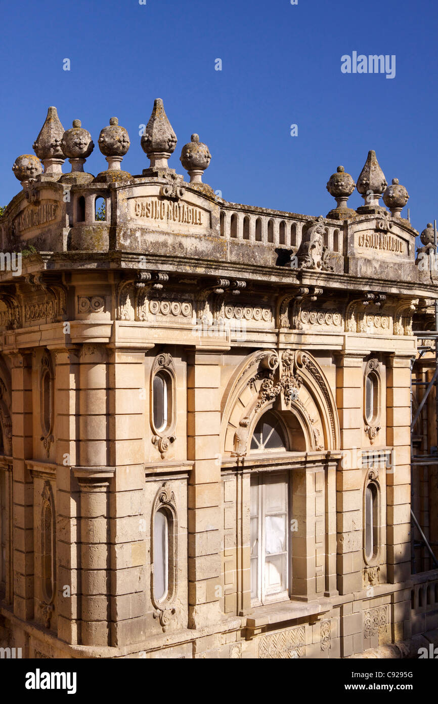 The abandoned building of Casino Natabile designed by English civil ...