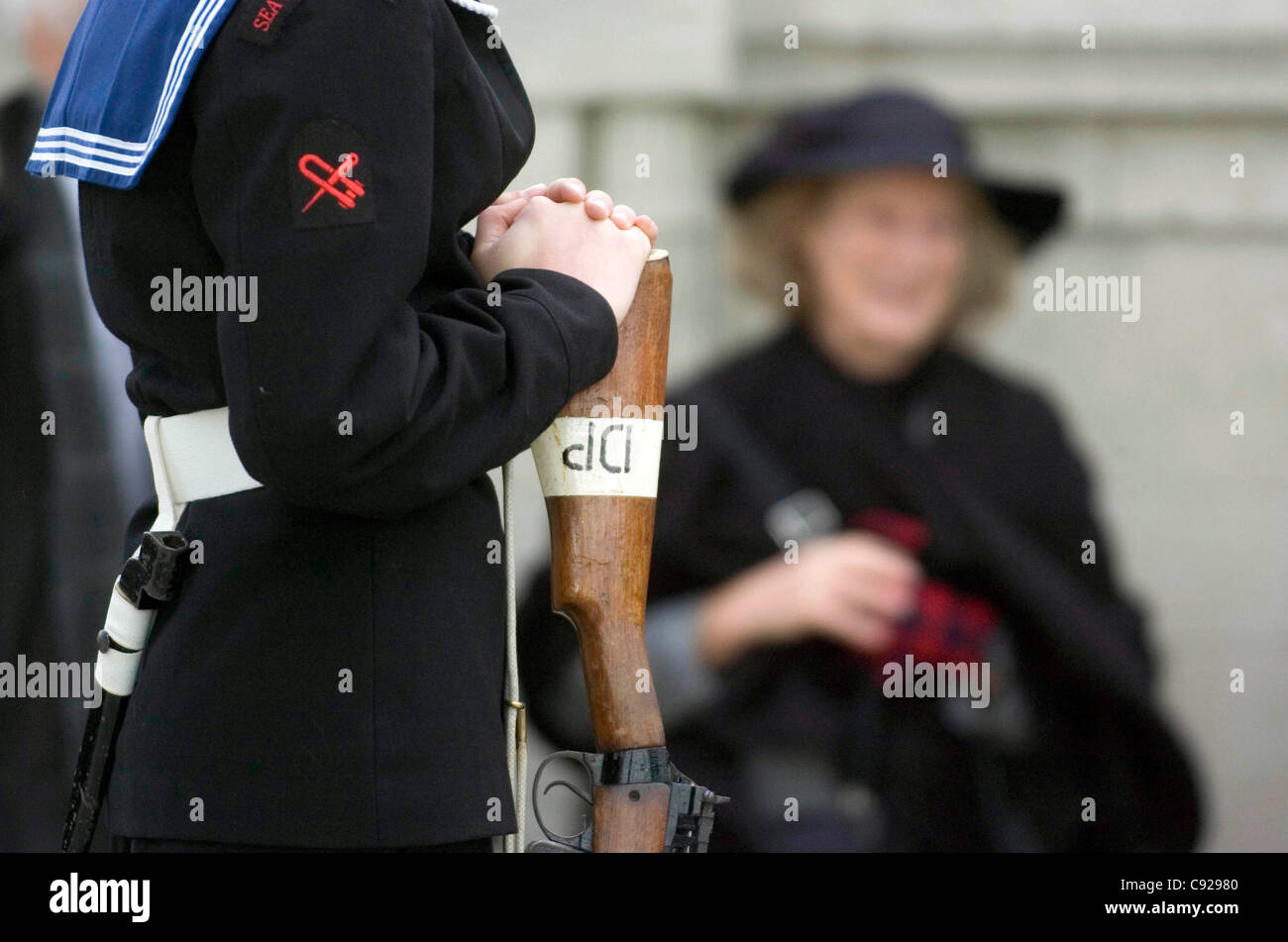 National service of remembrance marking Armistice Day at the Cenotaph ...