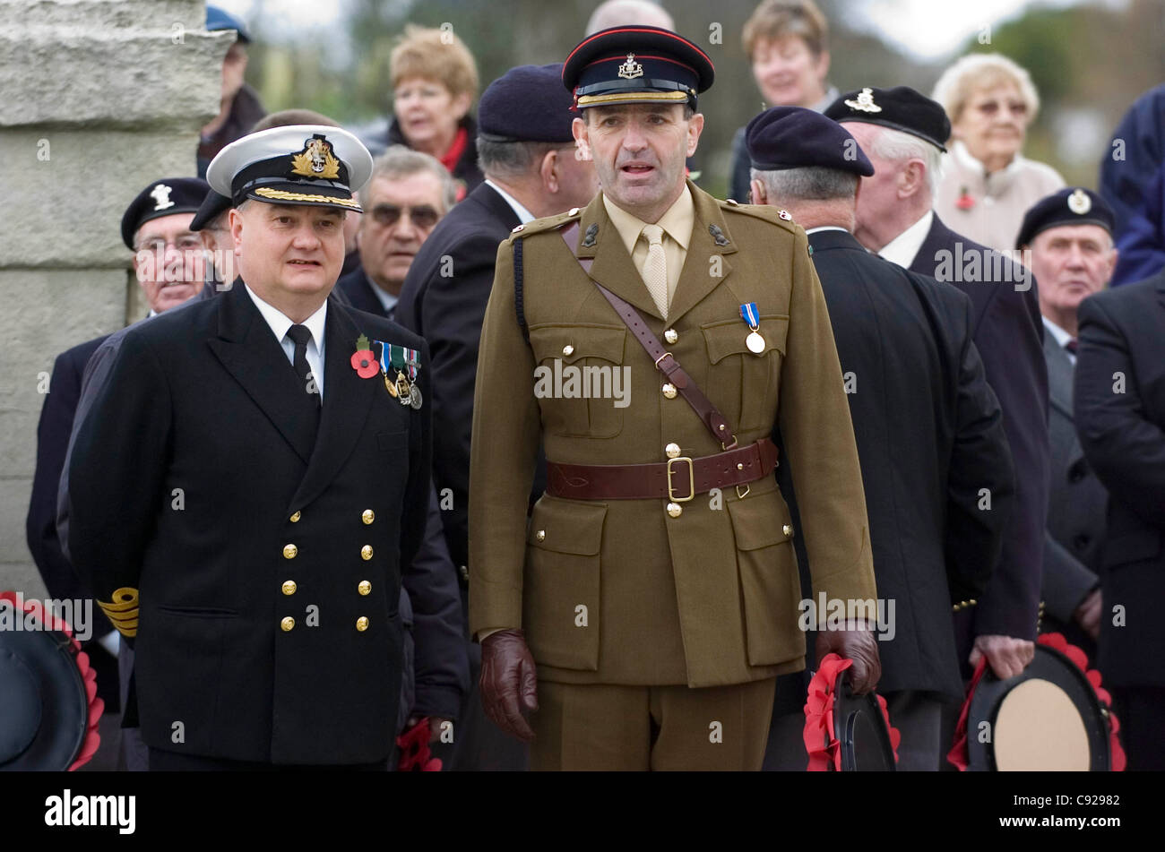 National service of remembrance marking Armistice Day at the Cenotaph ...