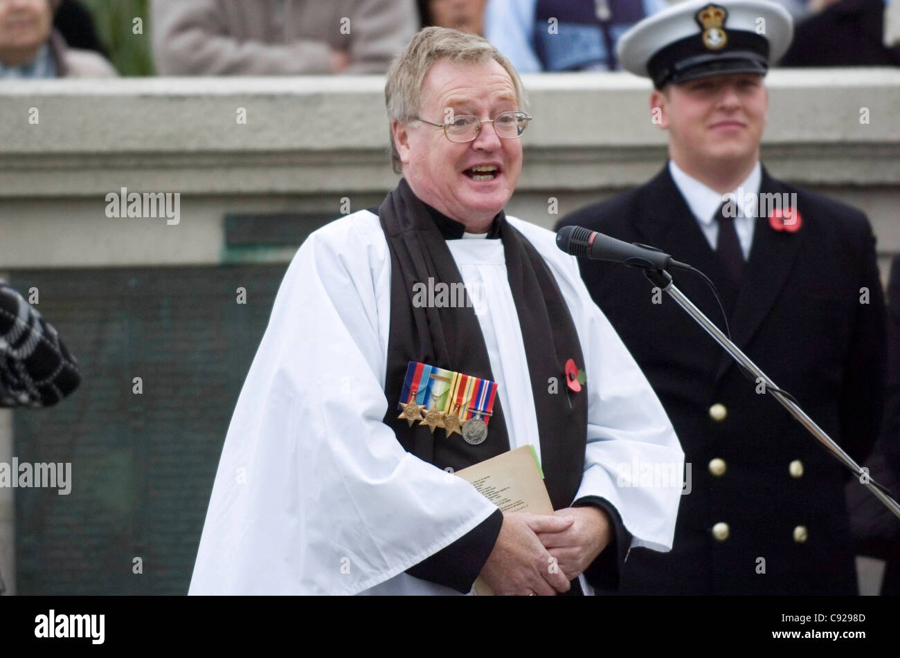 National service of remembrance marking Armistice Day at the Cenotaph ...
