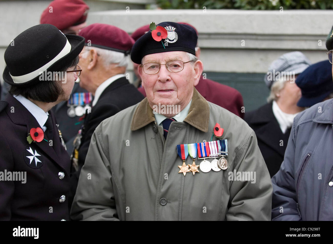National service of remembrance marking Armistice Day at the Cenotaph ...