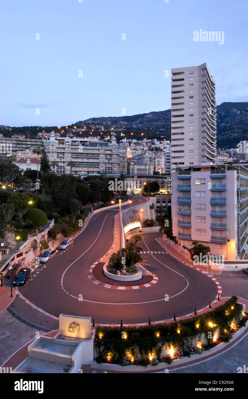 Hairpin turn monaco hi-res stock photography and images - Alamy