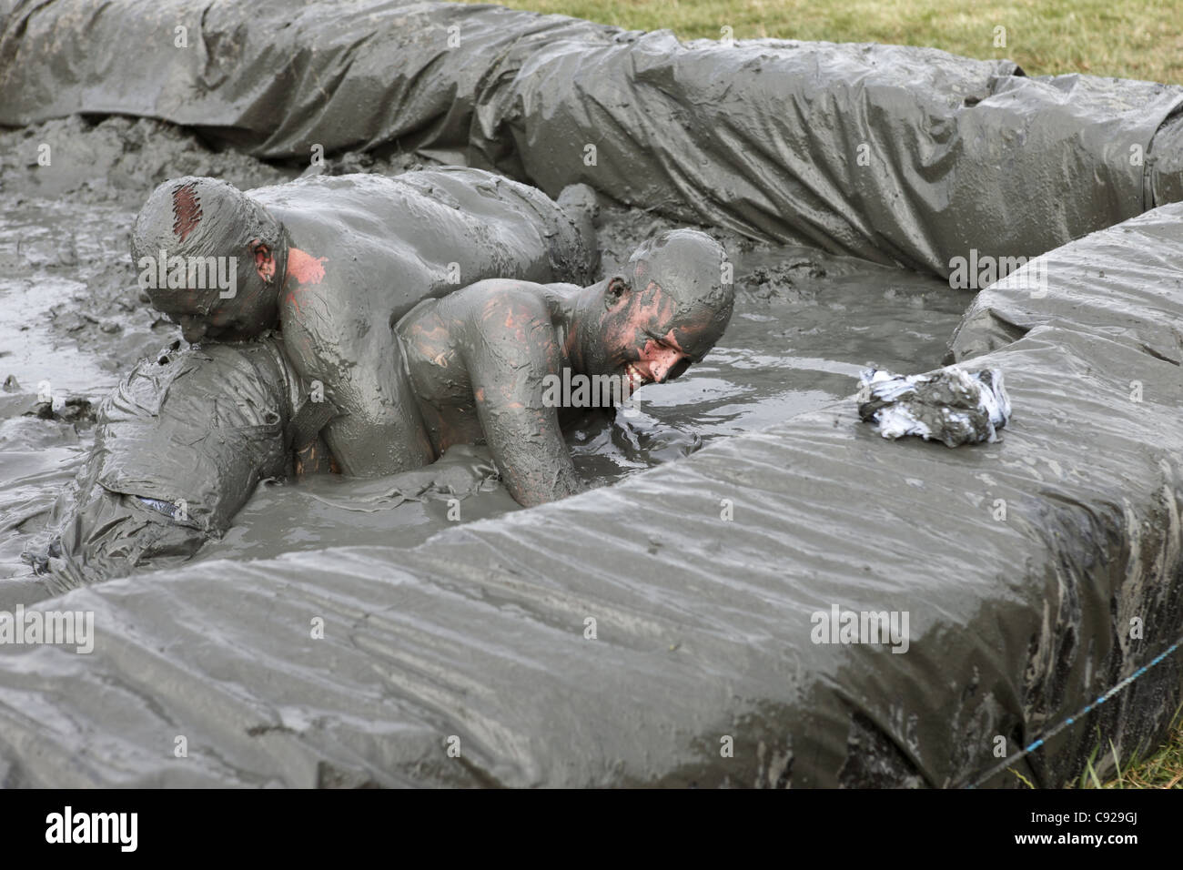 Funny Mud Wrestling