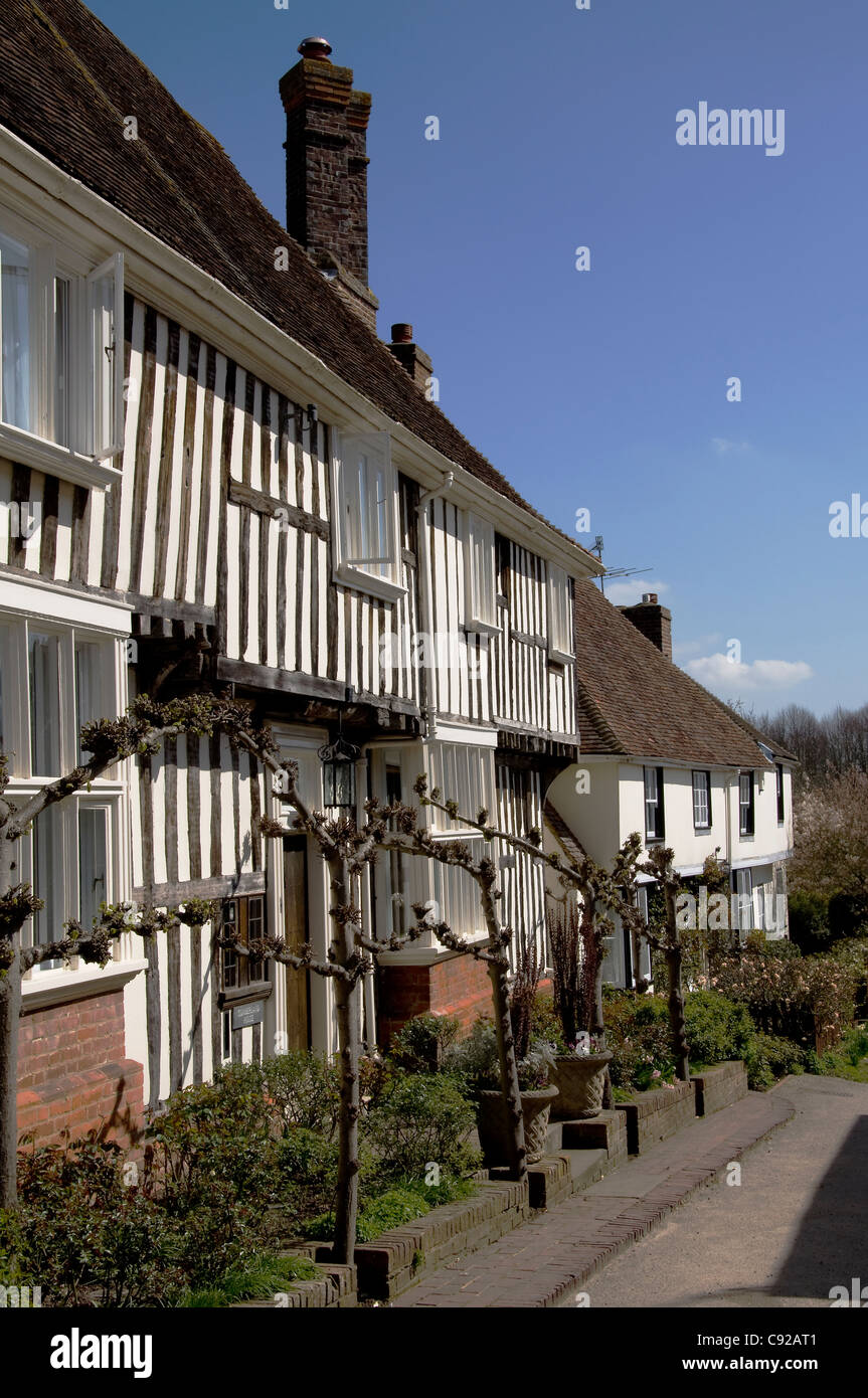 The village of Chilham in Kent has historic buildings and very few ...