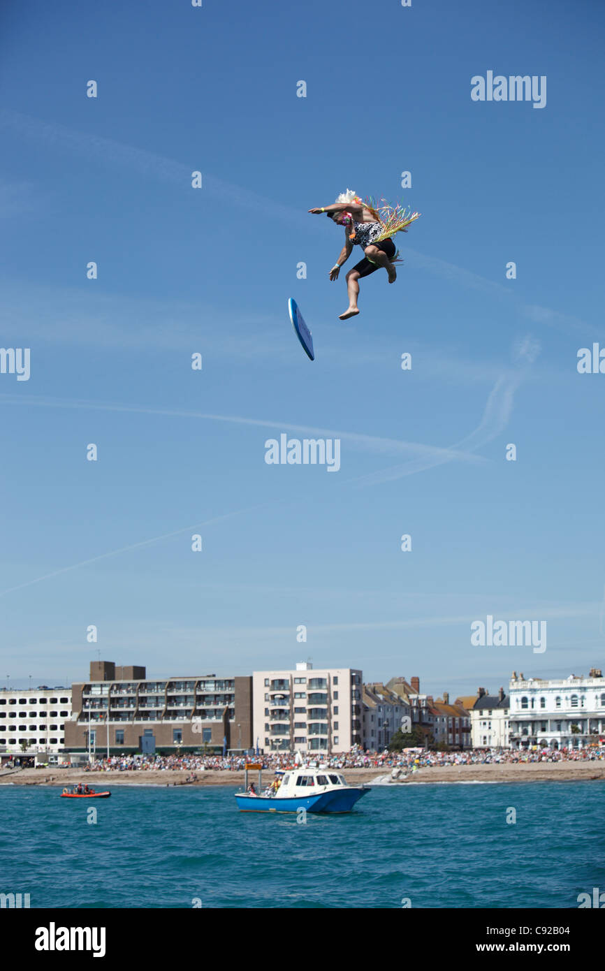 The quirky annual Worthing International Birdman, held on a Summer ...