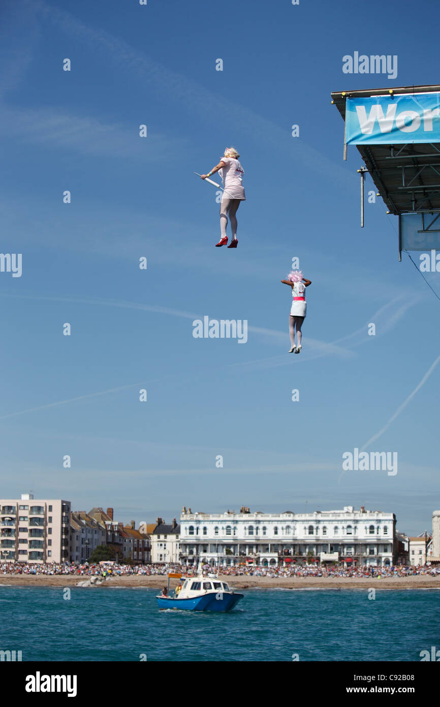 The quirky annual Worthing International Birdman, held on a Summer ...
