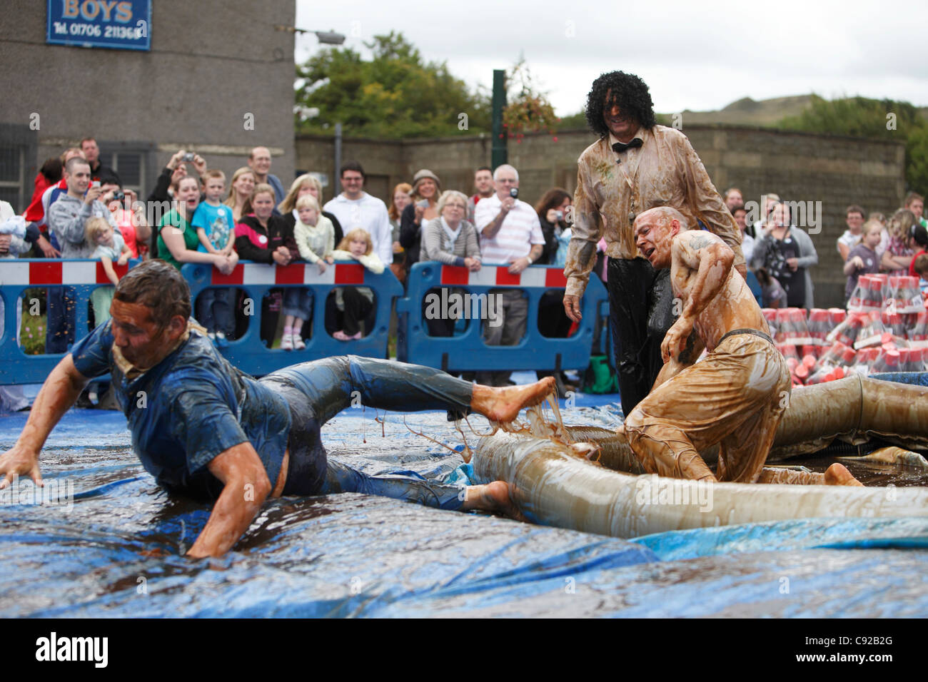 The quirky annual World Gravy Wrestling Championships, held in August ...