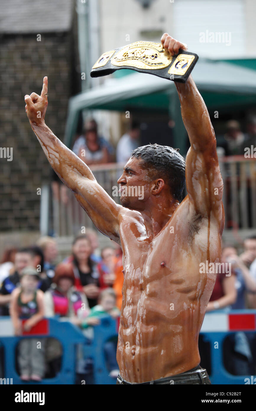 The quirky annual World Gravy Wrestling Championships, held in August ...