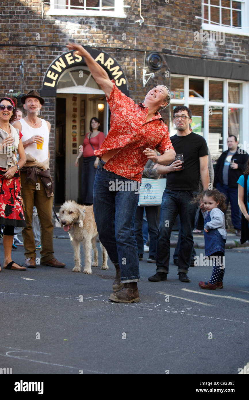 The quirky annual World Pea Throwing Championships, held at the Lewes ...