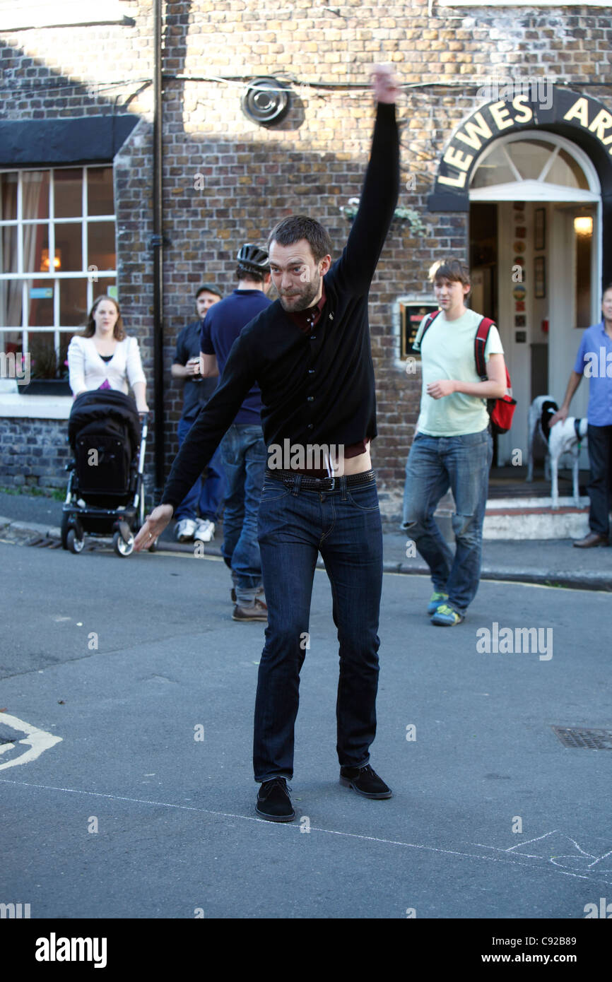 The quirky annual World Pea Throwing Championships, held at the Lewes ...
