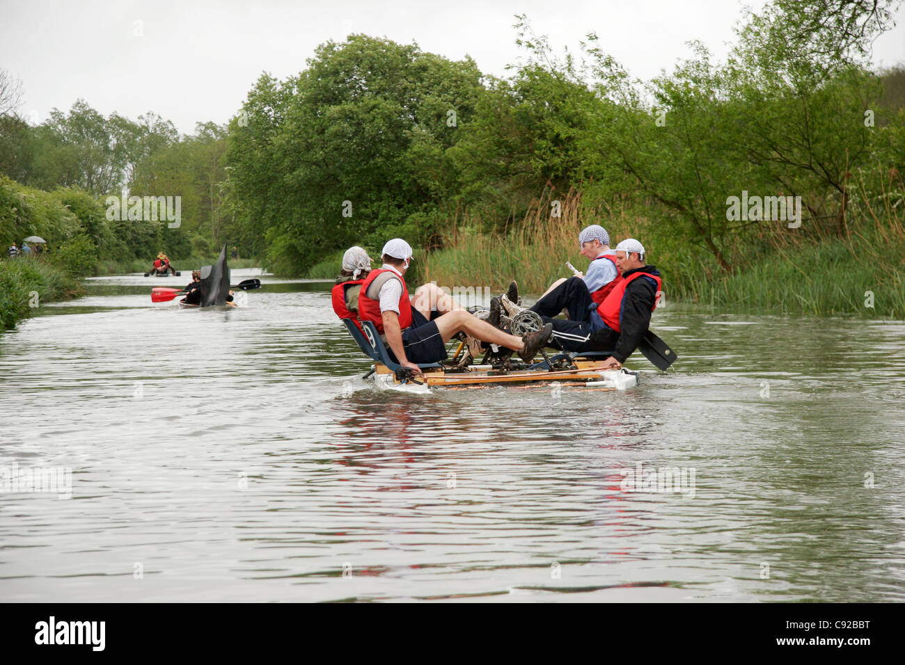 The quirky annual Crafty Craft Race, held on the Kennet and Avon Canal ...