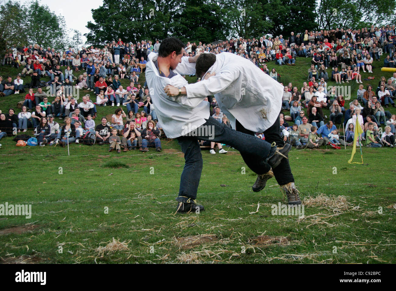 The quirky annual Shin Kicking Contest held on Dover's Hill, near ...