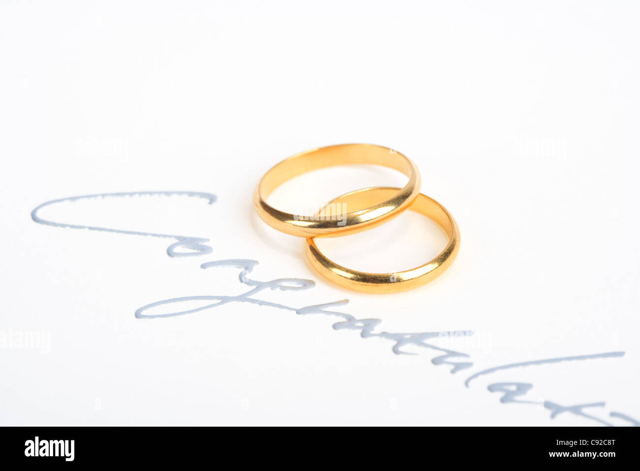 Congratulations Wedding Rings