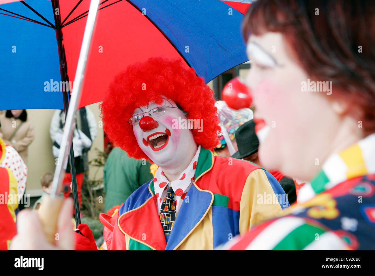 Clown convention audience hi-res stock photography and images - Alamy