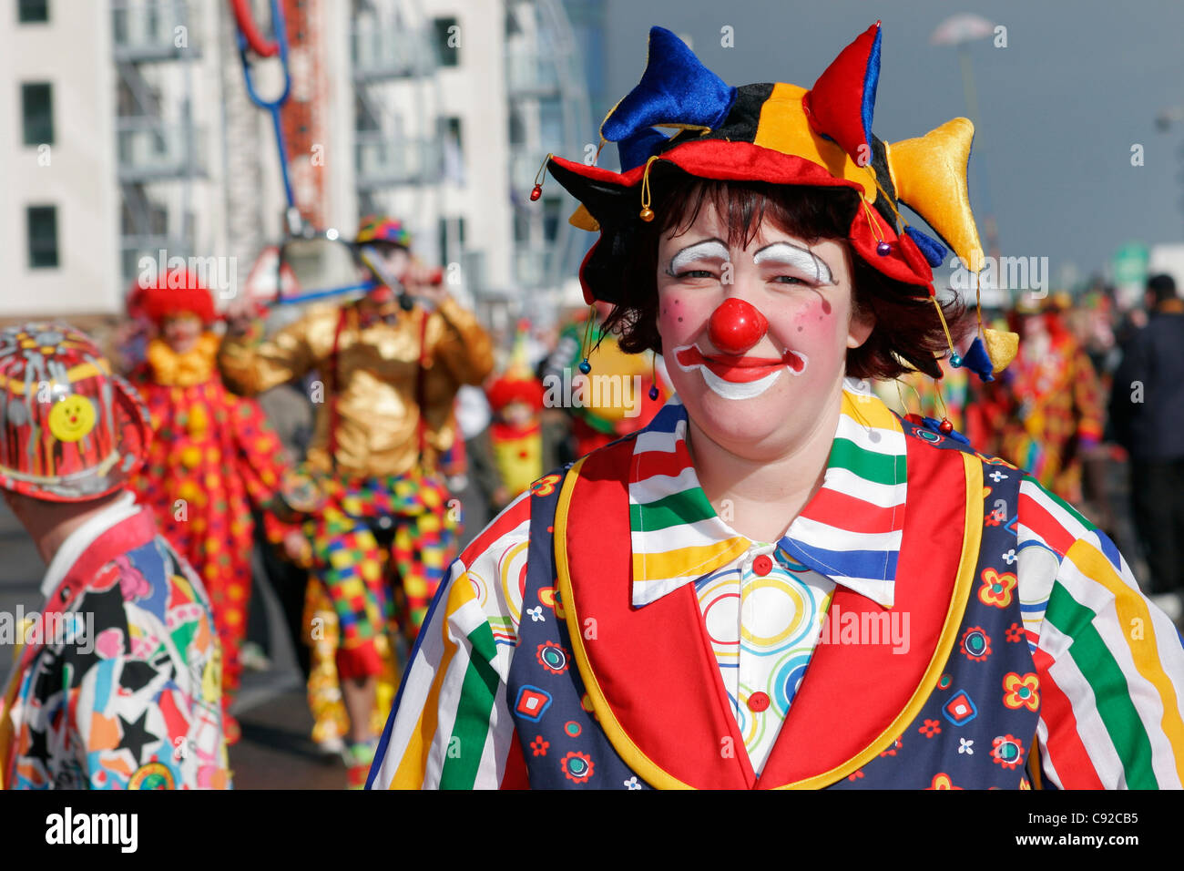 The quirky annual Clown Parade, held during the annual clowns ...