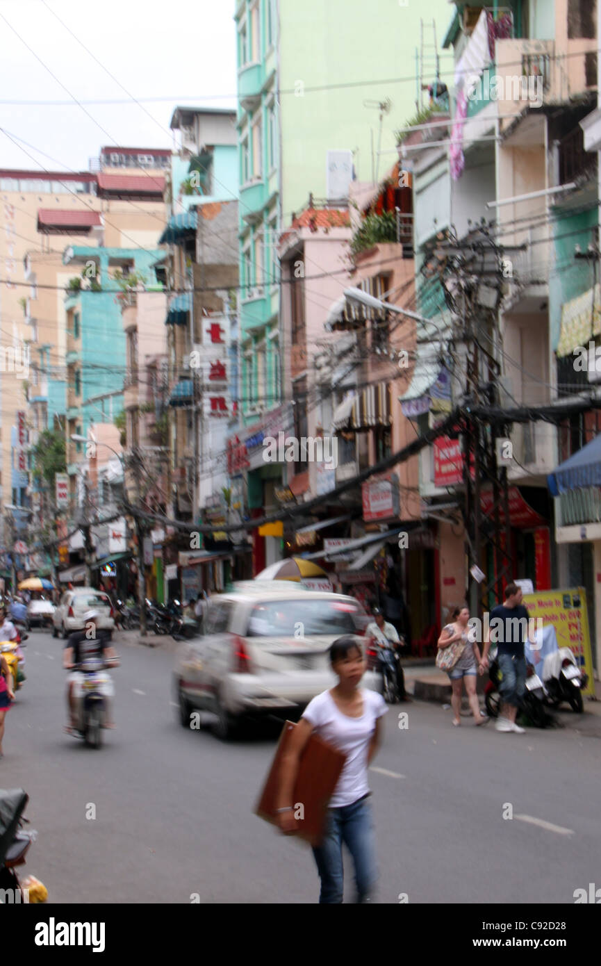 Streets of Saigon Stock Photo - Alamy