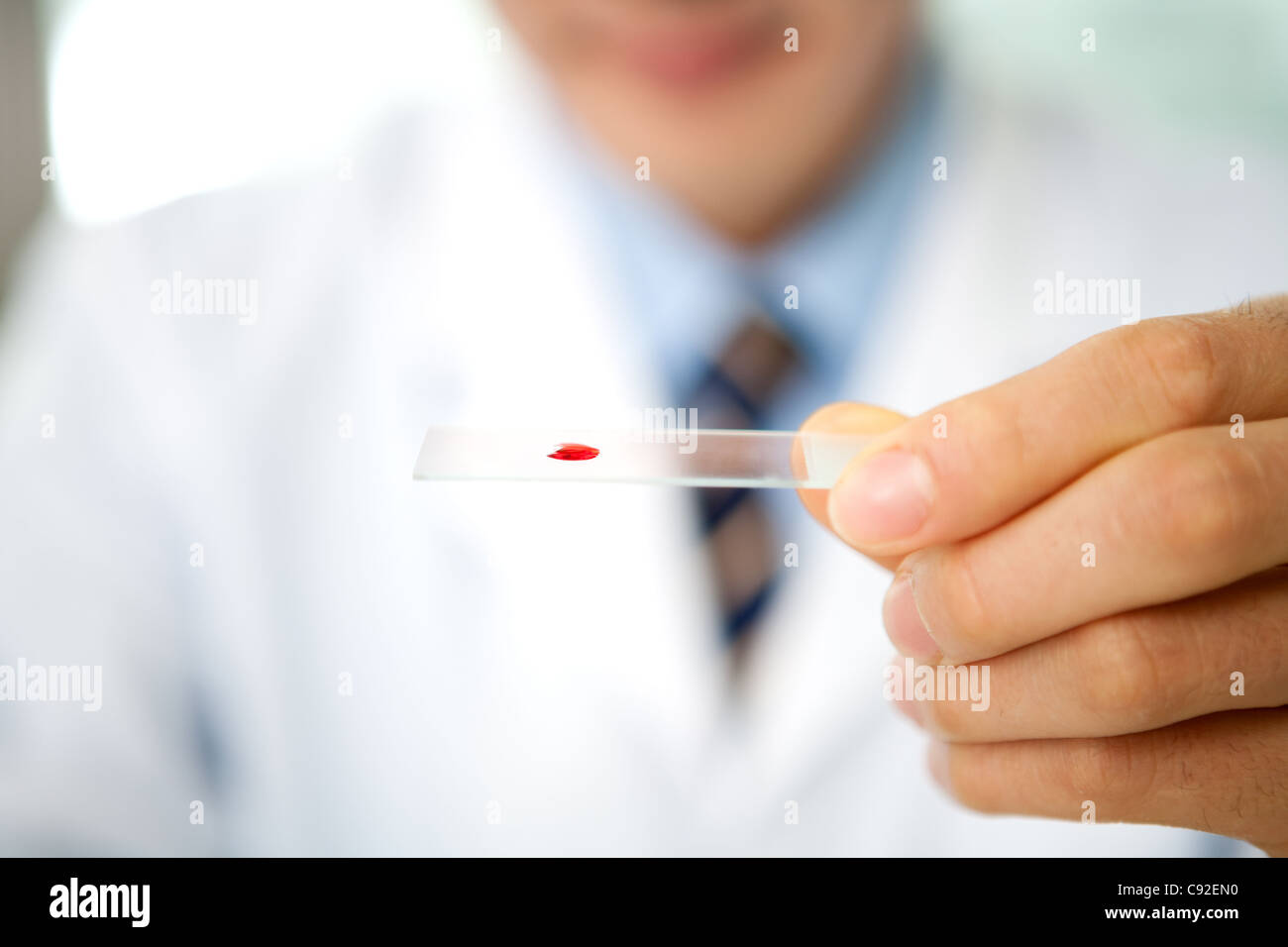 Microscope slide preparation hi-res stock photography and images - Alamy