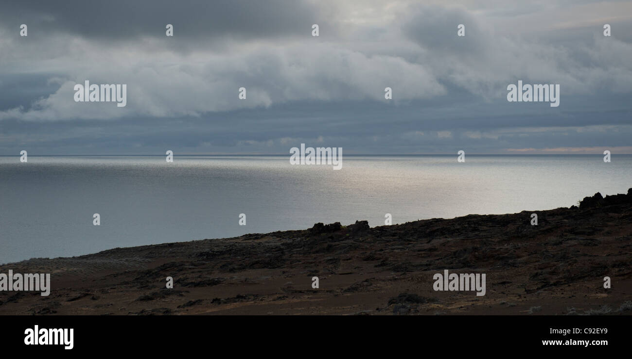 Clouds over the Pacific Ocean, Bartolome Island, Galapagos Islands ...
