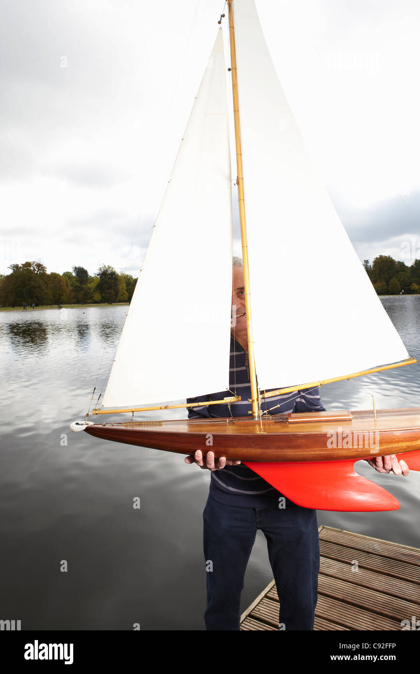 Boat yacht man hobby model hi-res stock photography and images - Alamy