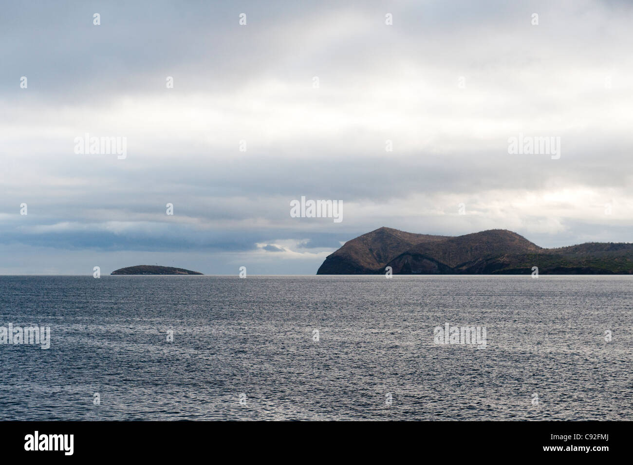 Island in the Pacific Ocean, Isabela Island, Galapagos Islands, Ecuador ...