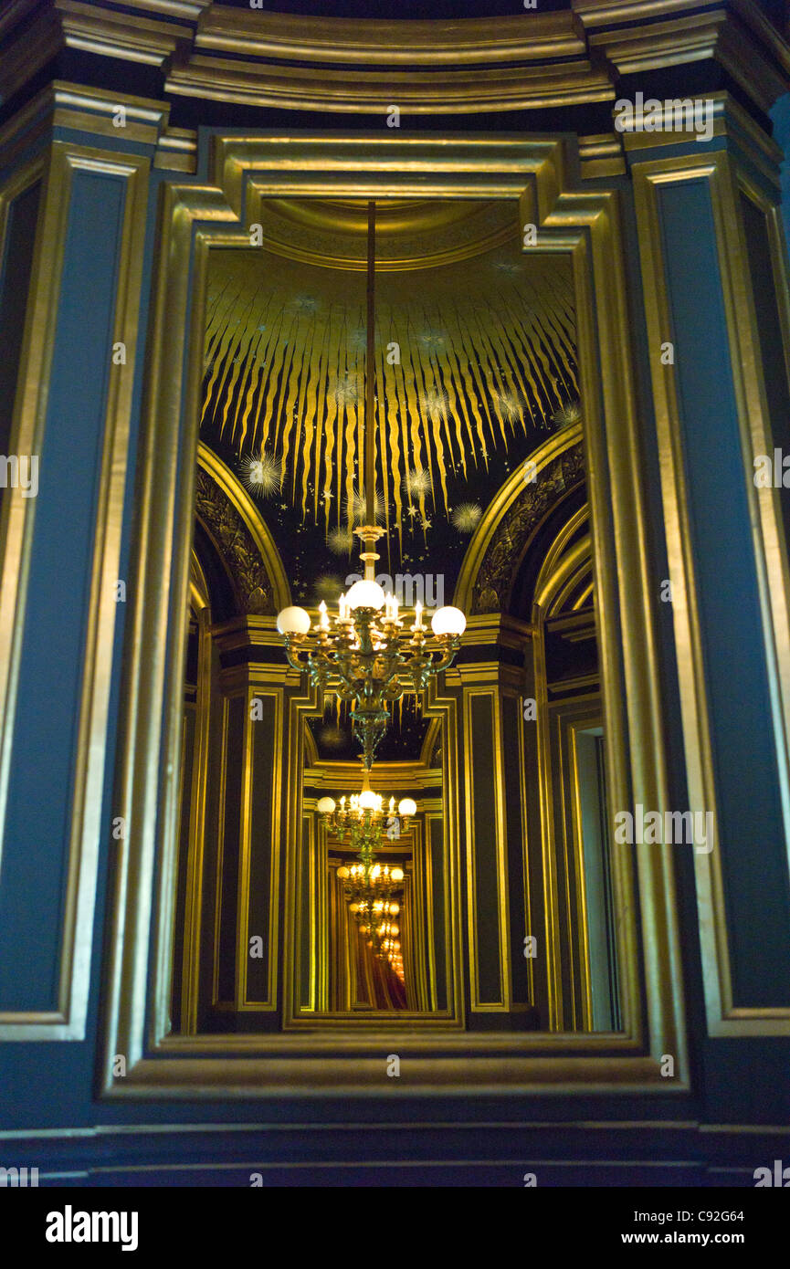 Paris, the Opéra Garnier palace, the hall Stock Photo - Alamy
