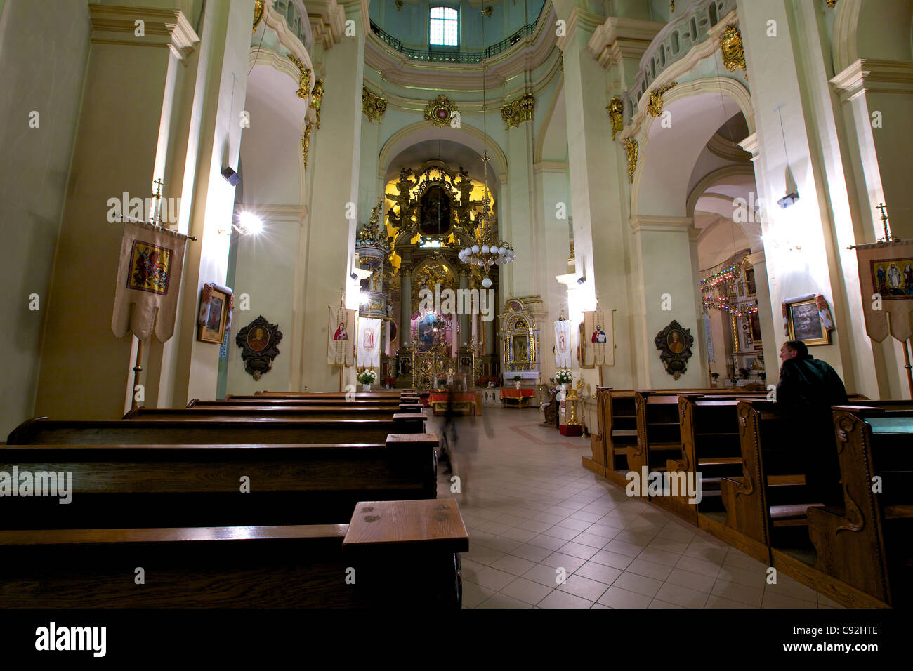 Inside St George's Cathedral, L'viv, Ukraine Stock Photo - Alamy