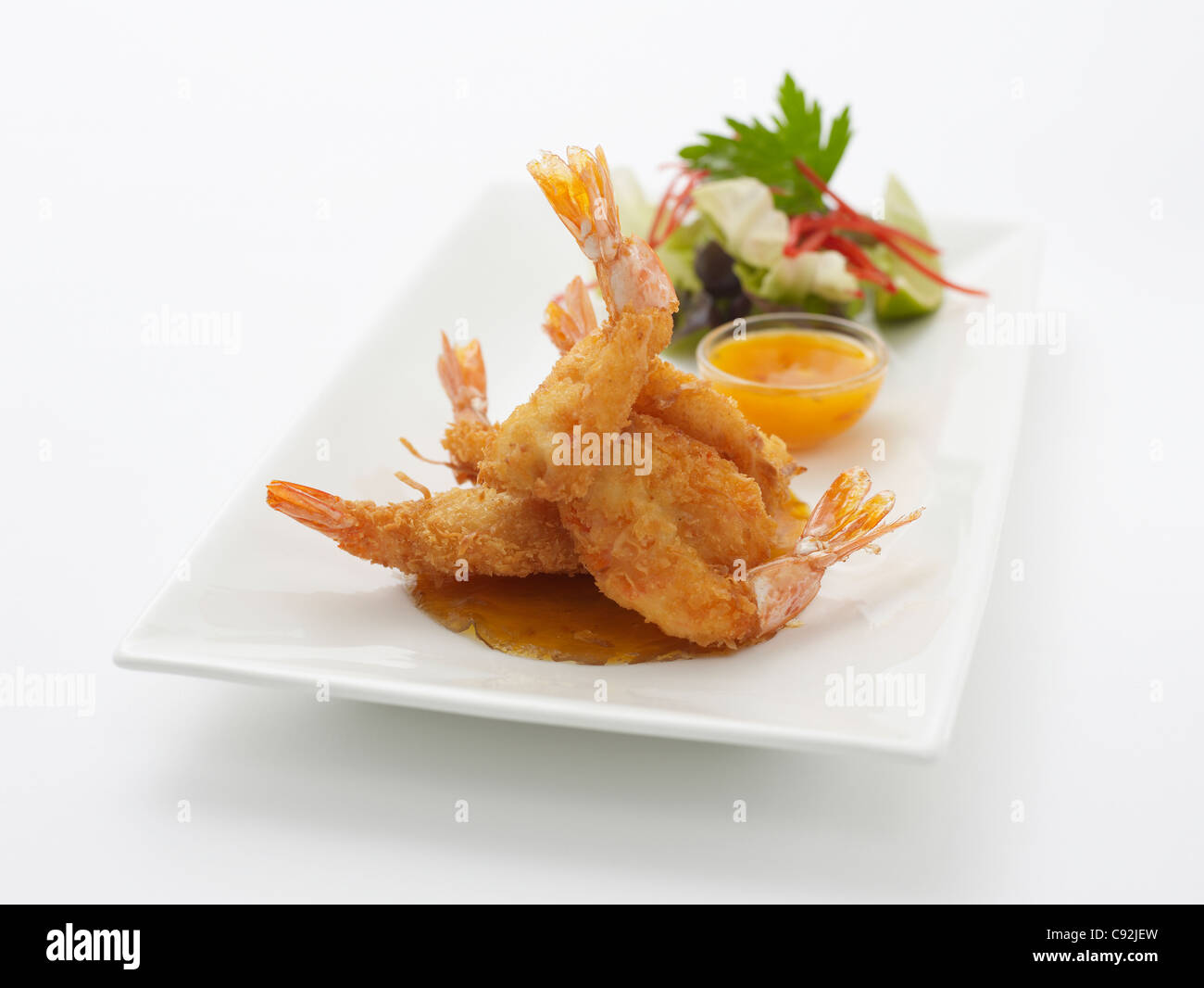 Breaded shrimp hi-res stock photography and images - Alamy