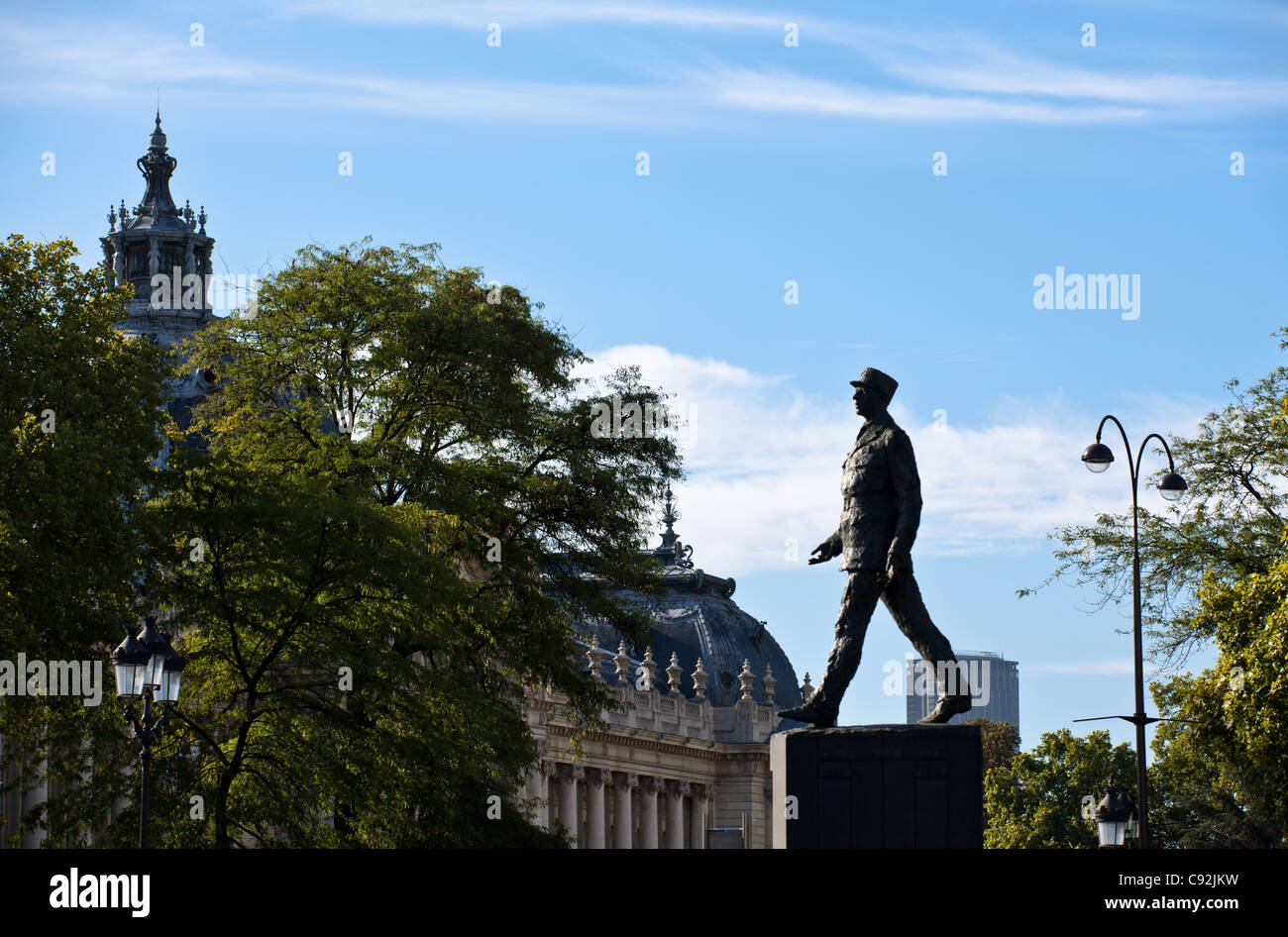 Statue de clemenceau hi-res stock photography and images - Alamy