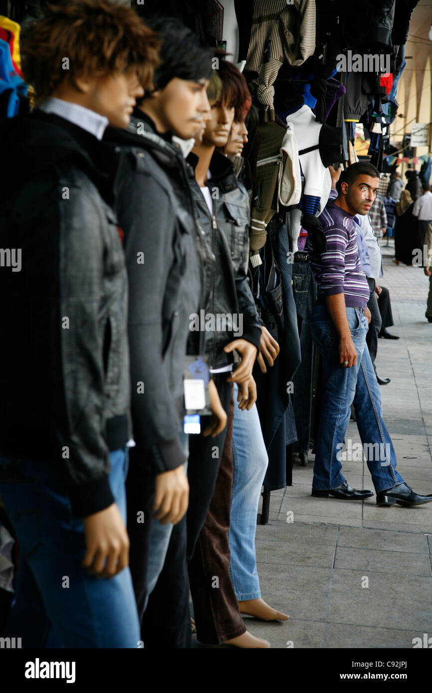 Clothing store in Amman, Jordan Stock Photo - Alamy