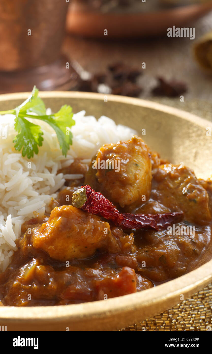 Chilli chicken curry hi-res stock photography and images - Alamy