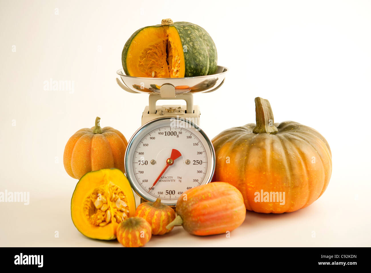 Measuring pumpkins hi-res stock photography and images - Alamy