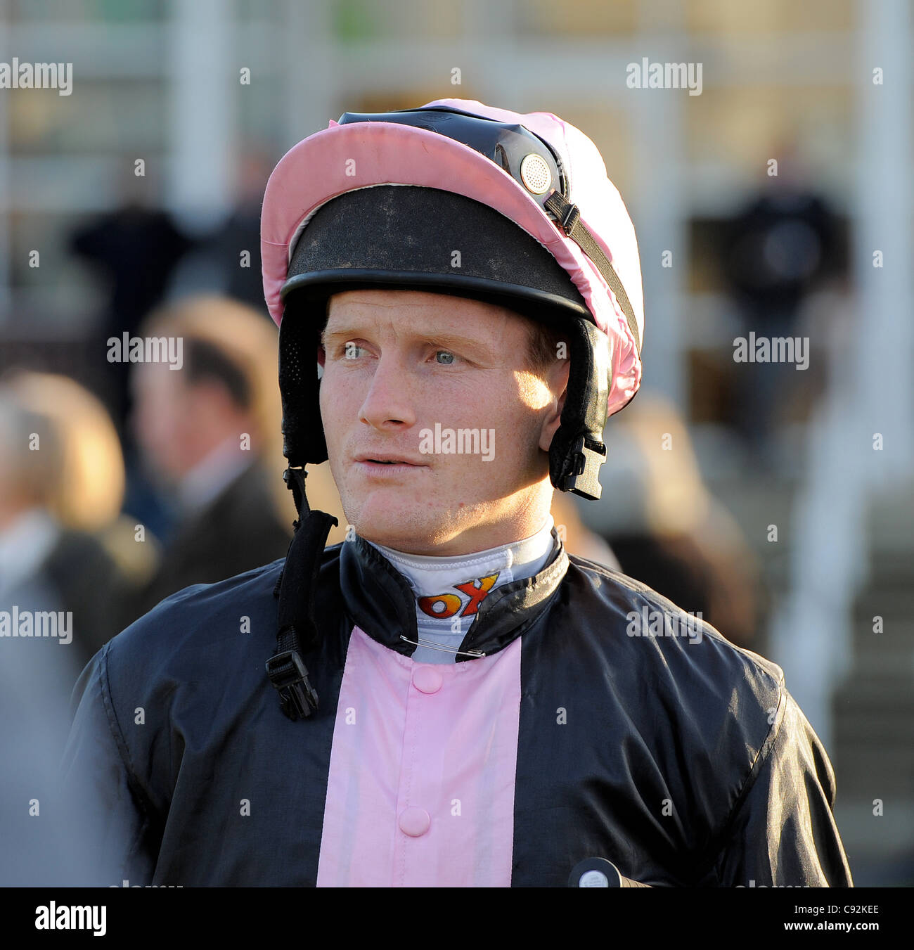 CHARLIE POST JOCKEY WETHERBY RACECOURSE WETHERBY ENGLAND 28 October ...