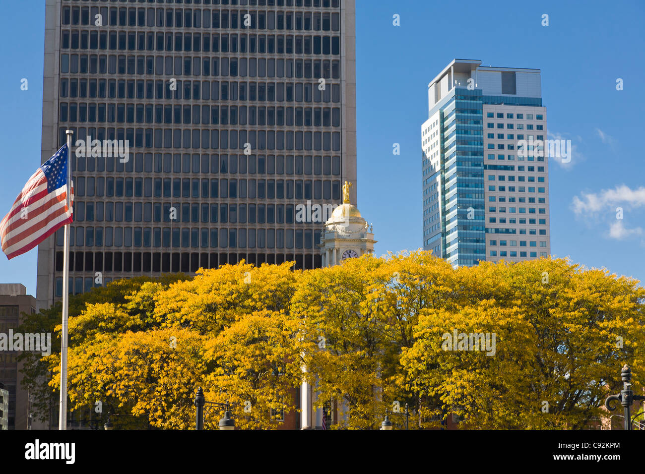 Downtown Hartford Connecticut Stock Photo - Alamy