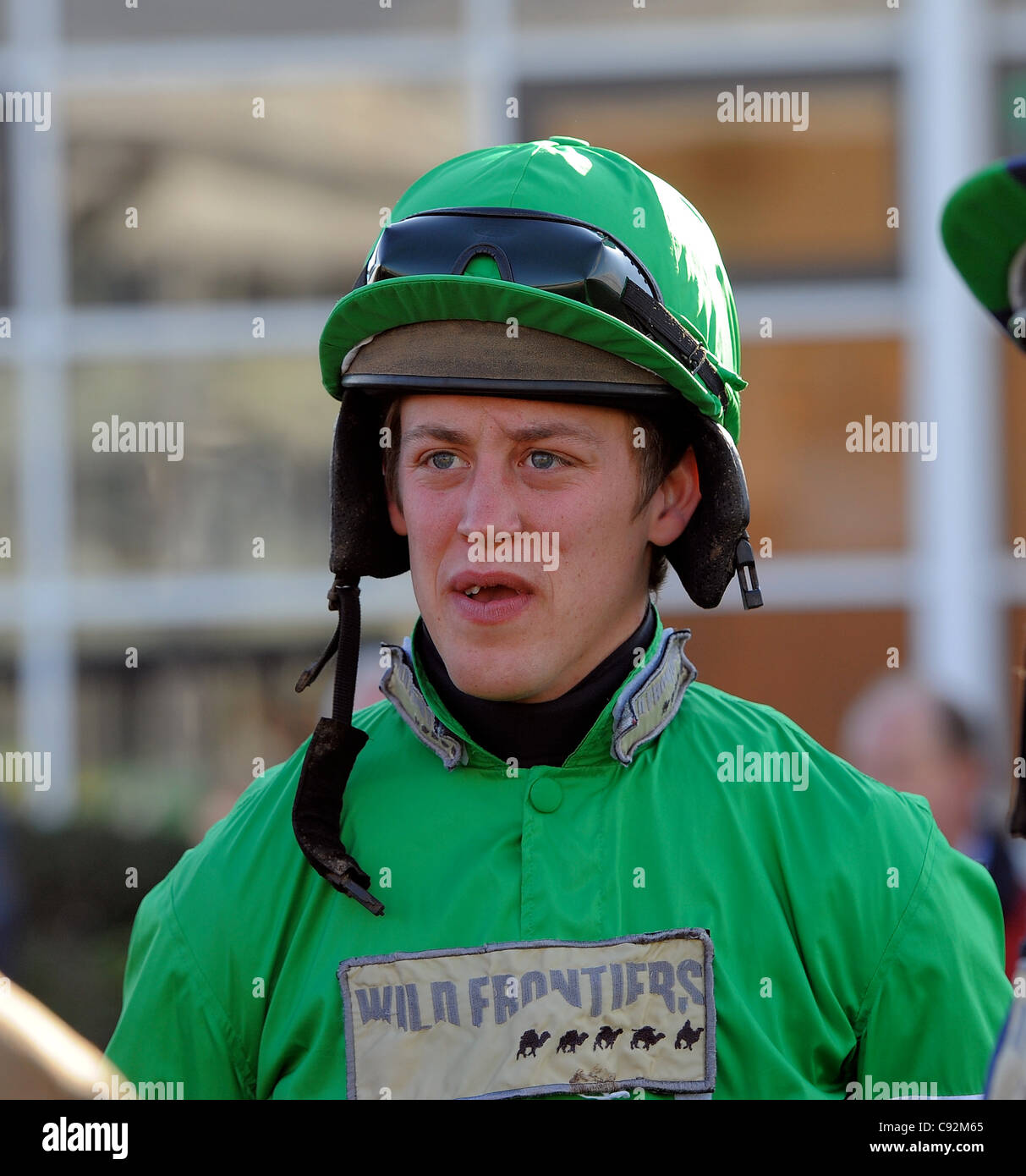 TOM MESSENGER JOCKEY WETHERBY RACECOURSE WETHERBY ENGLAND 28 October ...