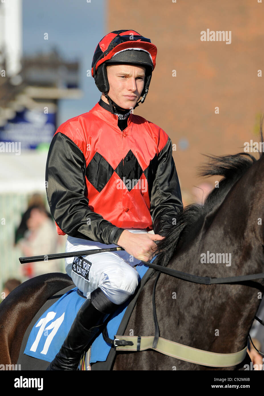 James reveley jockey wetherby racecourse hi-res stock photography and ...