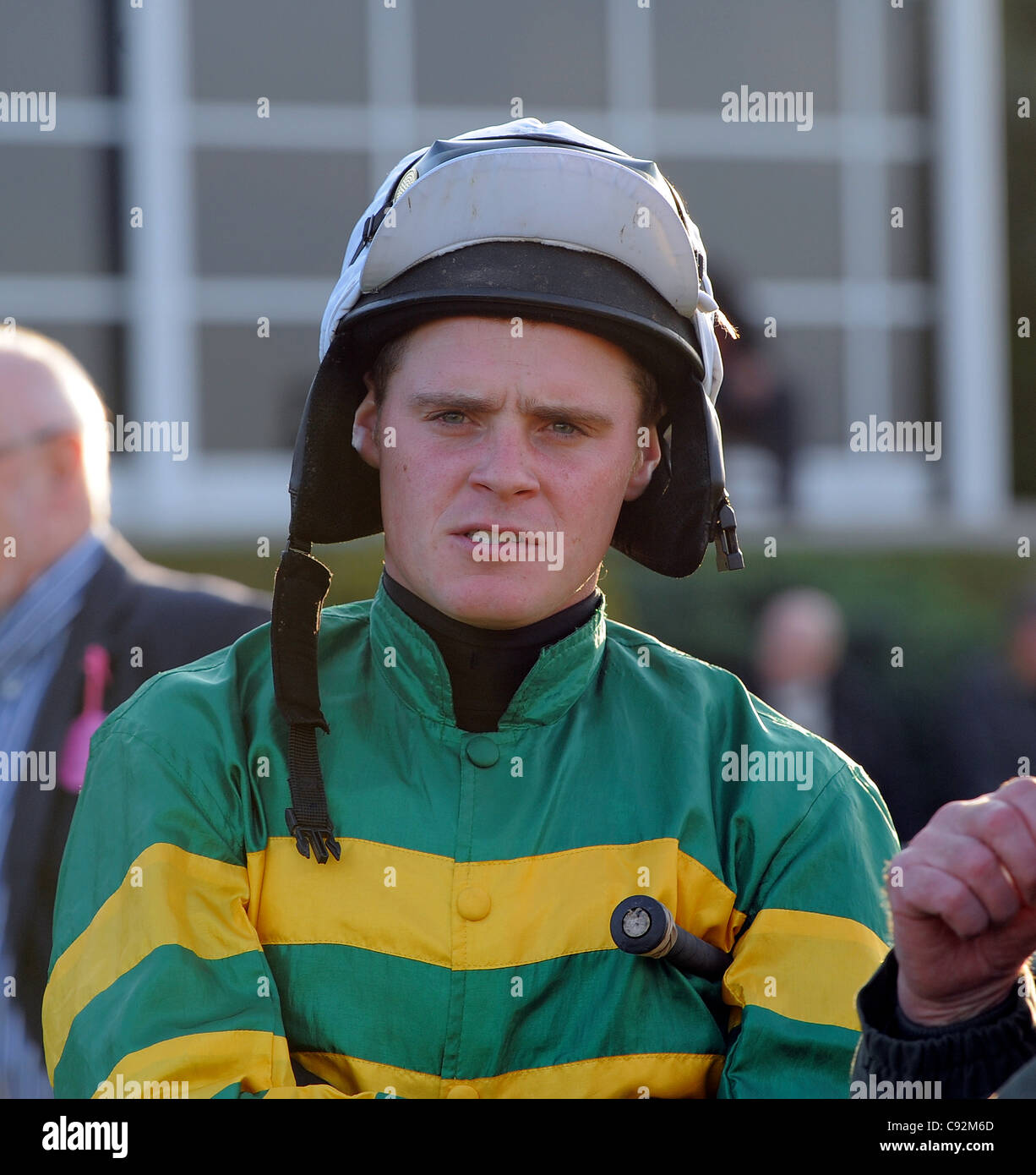 MR ALAN BERRY JOCKEY WETHERBY RACECOURSE WETHERBY ENGLAND 28 October ...