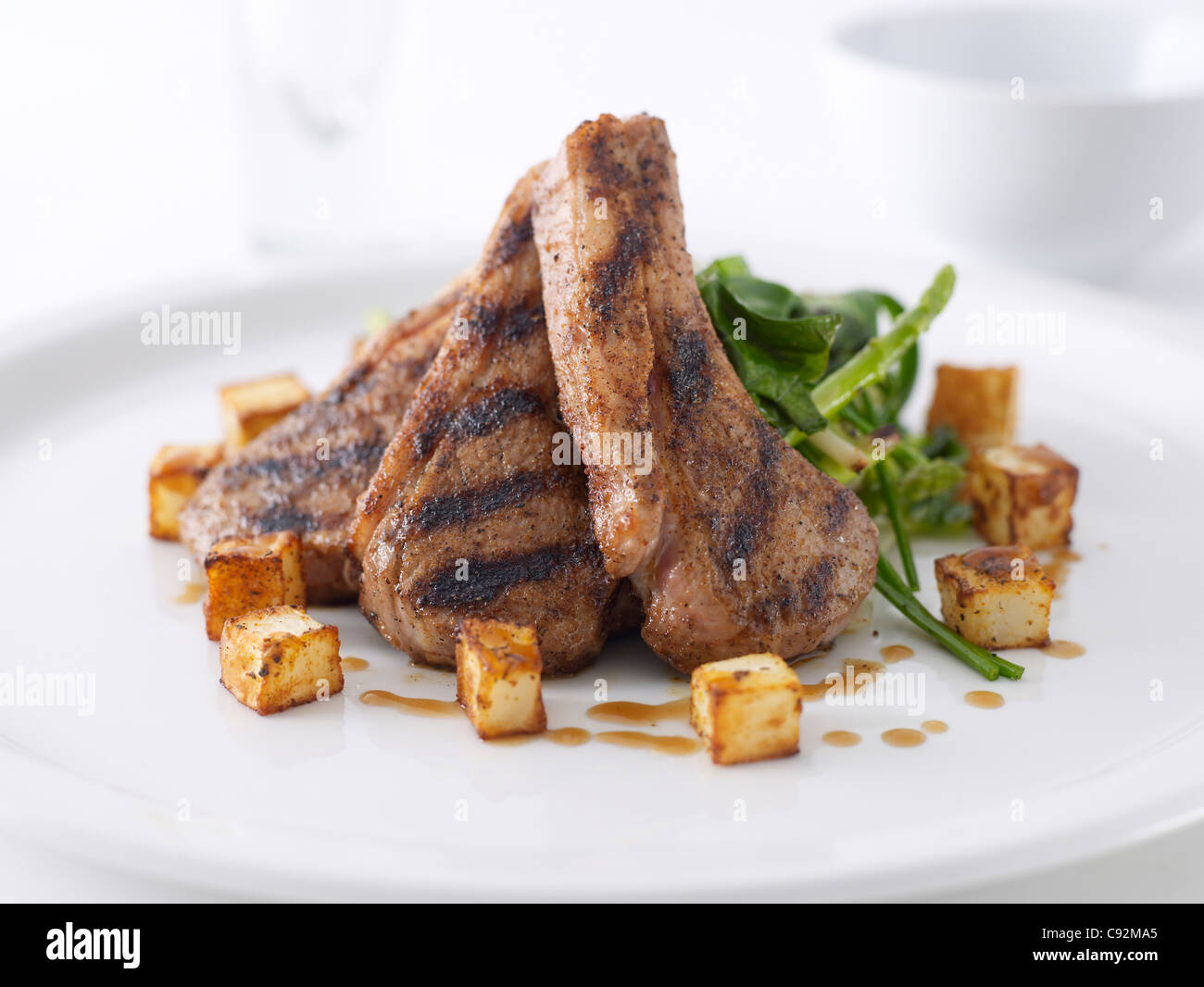 Round Pork Cutlets High Resolution Stock Photography and Images - Alamy