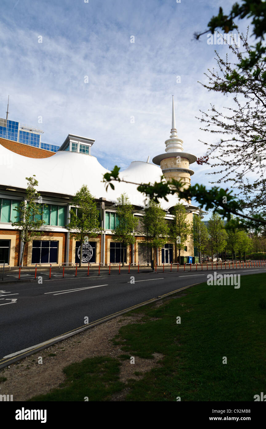 Festival Place and tower in Basingstoke, UK Stock Photo - Alamy