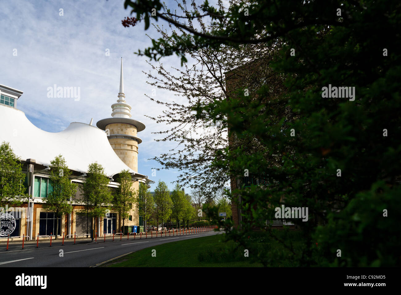 Festival Place and tower in Basingstoke, UK Stock Photo - Alamy