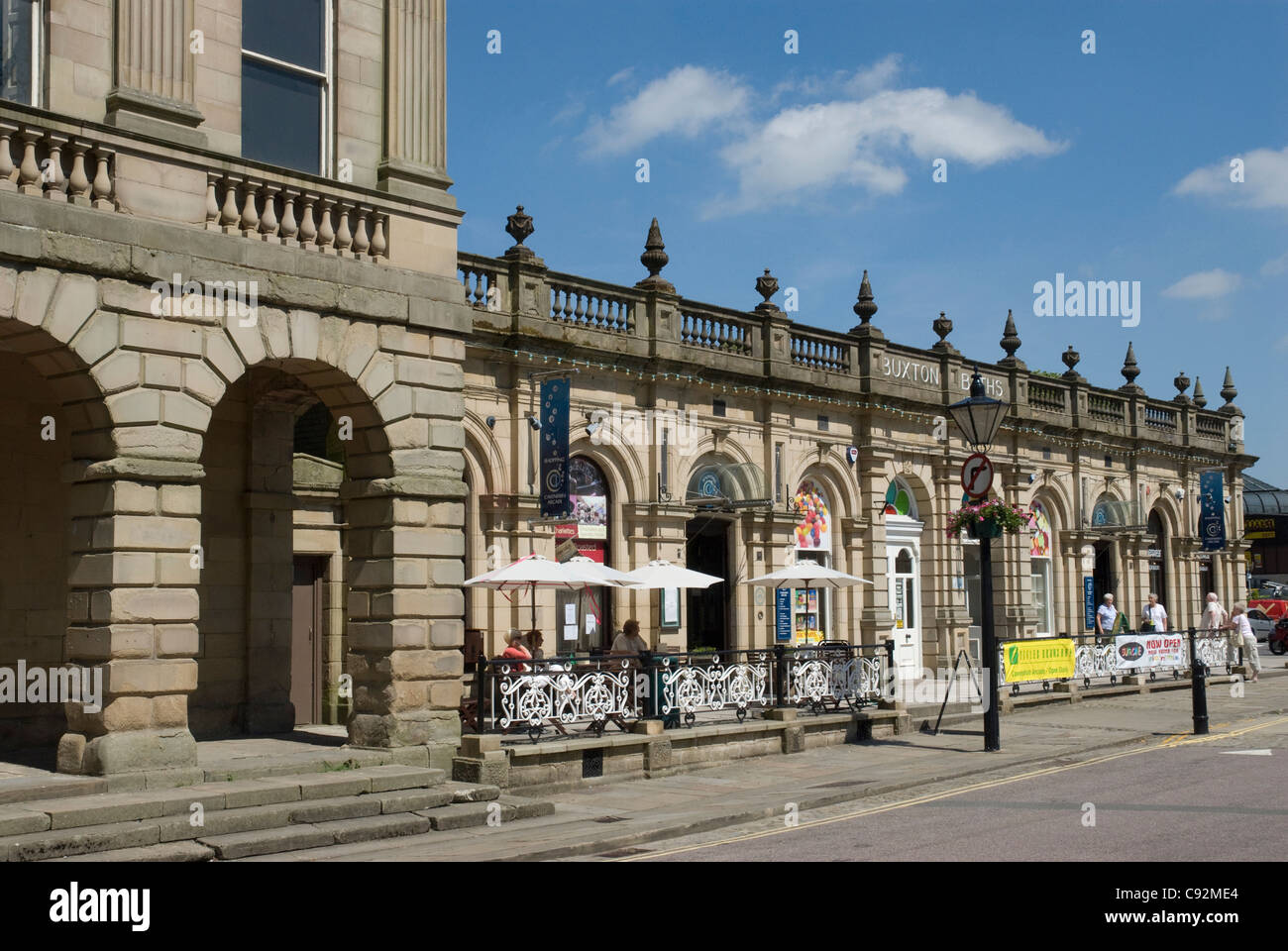 Buxton is a spa town and gateway to the Peak District. It flourished in ...