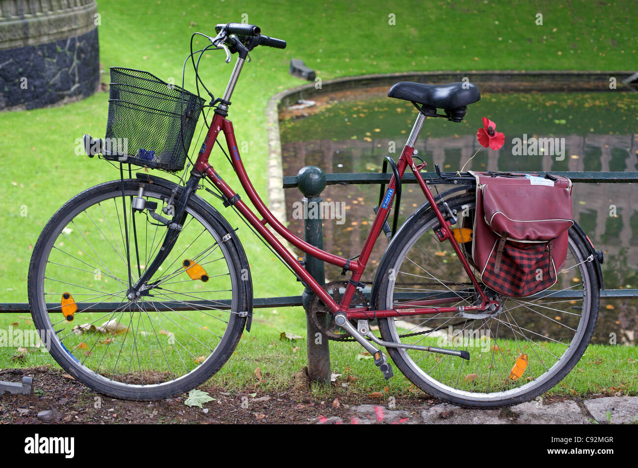 Bicycle, Dusseldorf, Germany Stock Photo - Alamy