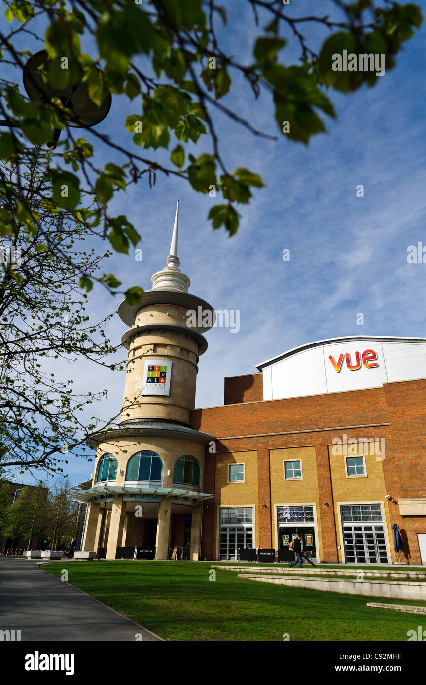 Festival Place and tower in Basingstoke, UK Stock Photo - Alamy